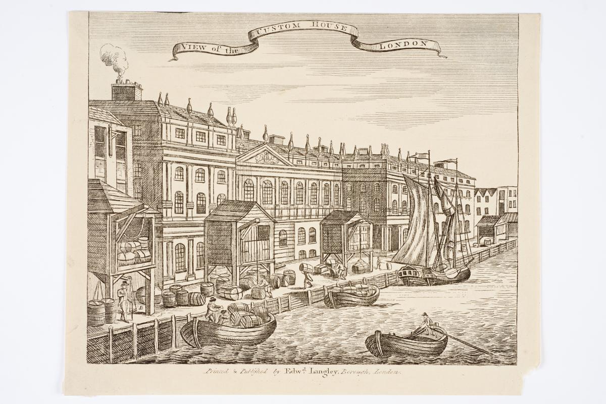 View of the Custom House London | London Museum