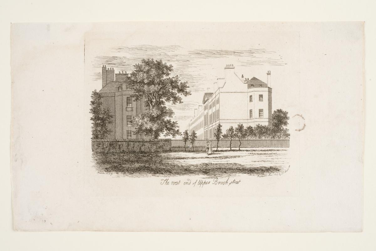The west end of Upper Brook street | London Museum