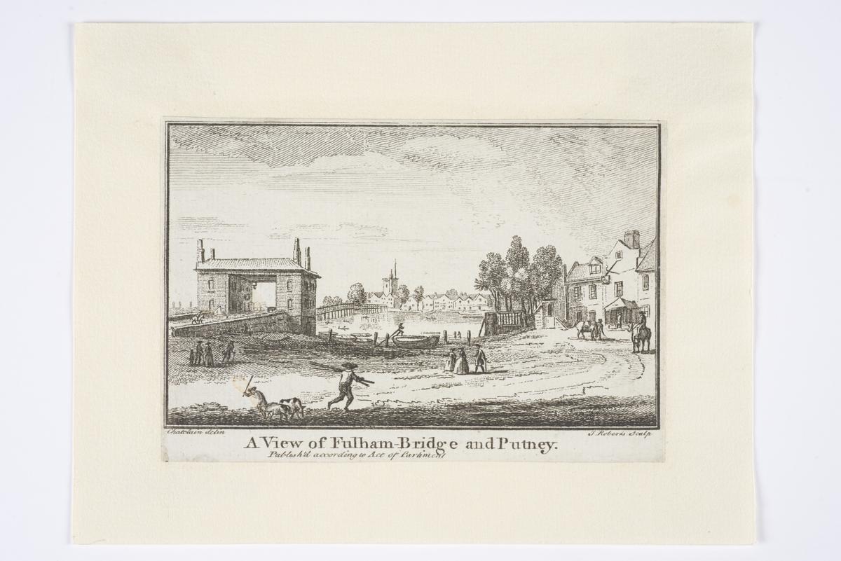 A view of Fulham Bridge and Putney | London Museum