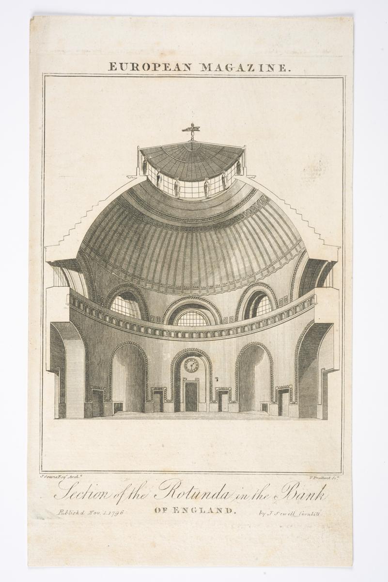 Section of the rotunda in the Bank of England | London Museum
