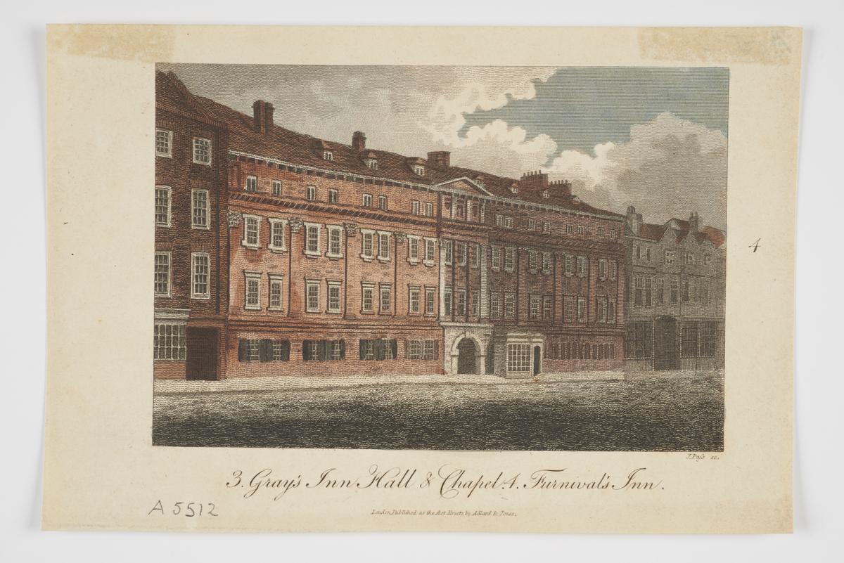 3. Gray's Inn Hall & Chapel. 4. Furnival's Inn | London Museum