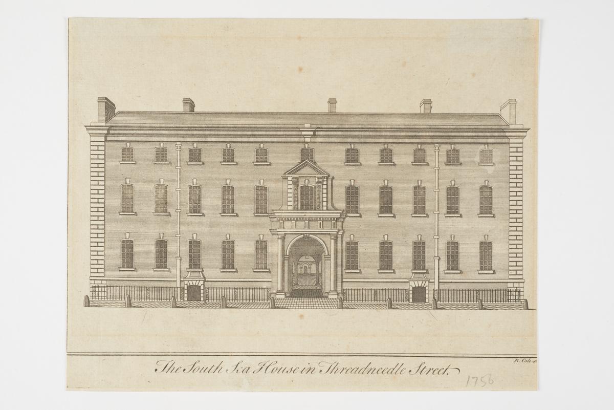 South Sea House in Threadneedle Street | London Museum