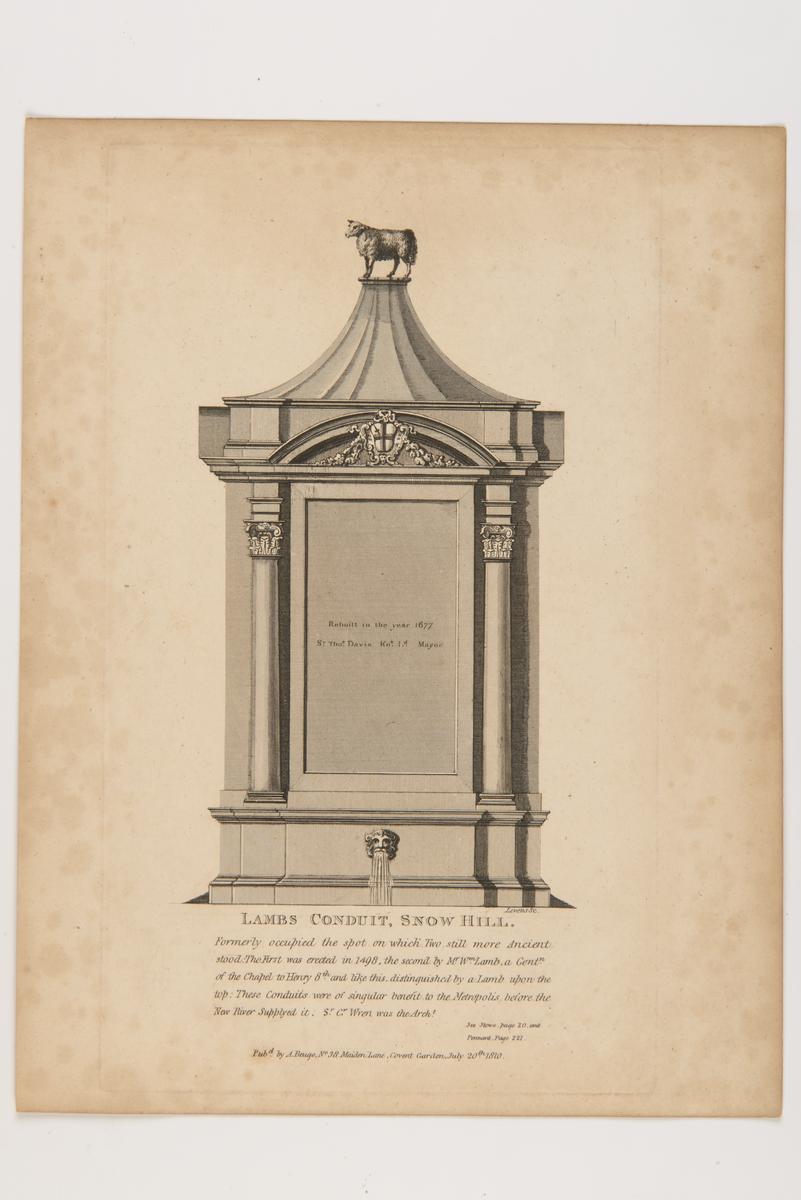 Lambs Conduit, Snow Hill | London Museum