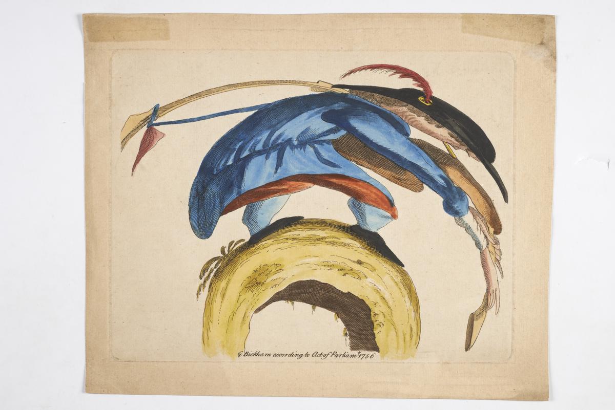Anamorphosis print | London Museum
