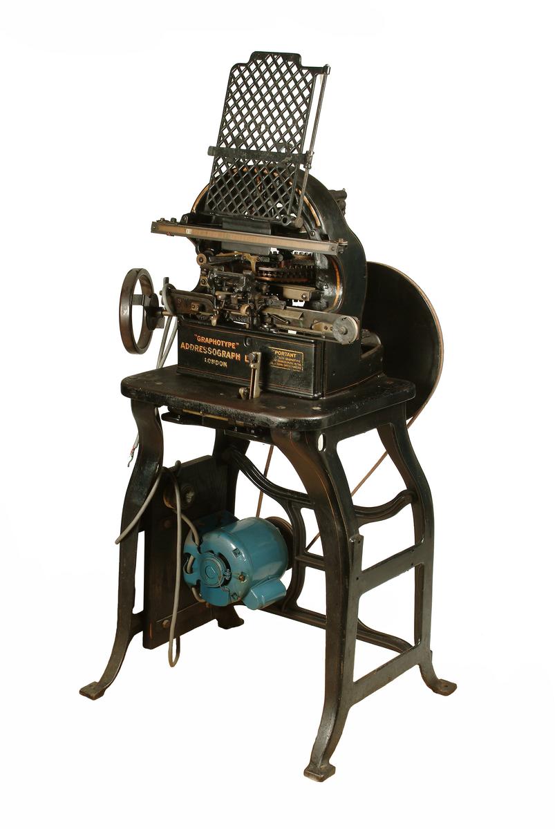 Addressograph machine | London Museum