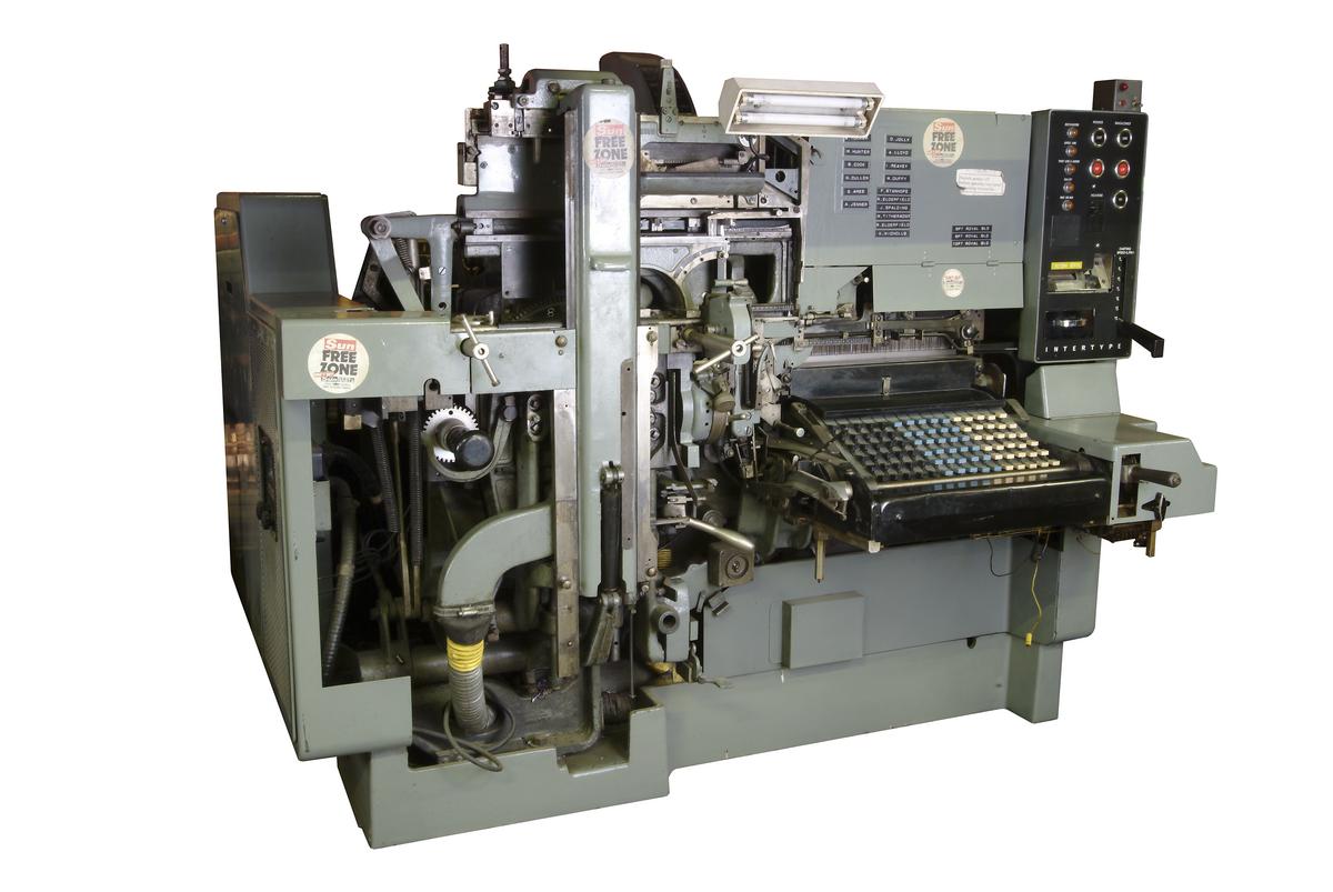 Typesetting machine | London Museum