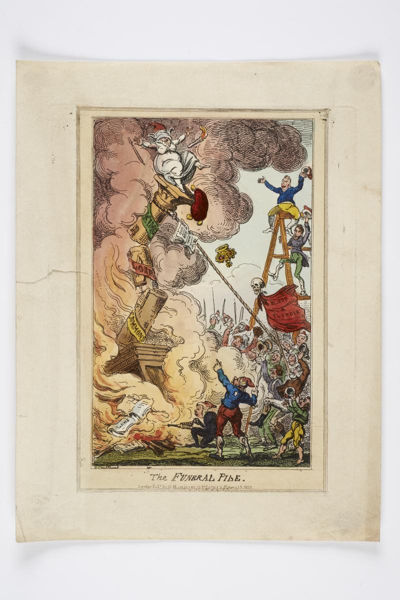 The Funeral Pile | London Museum