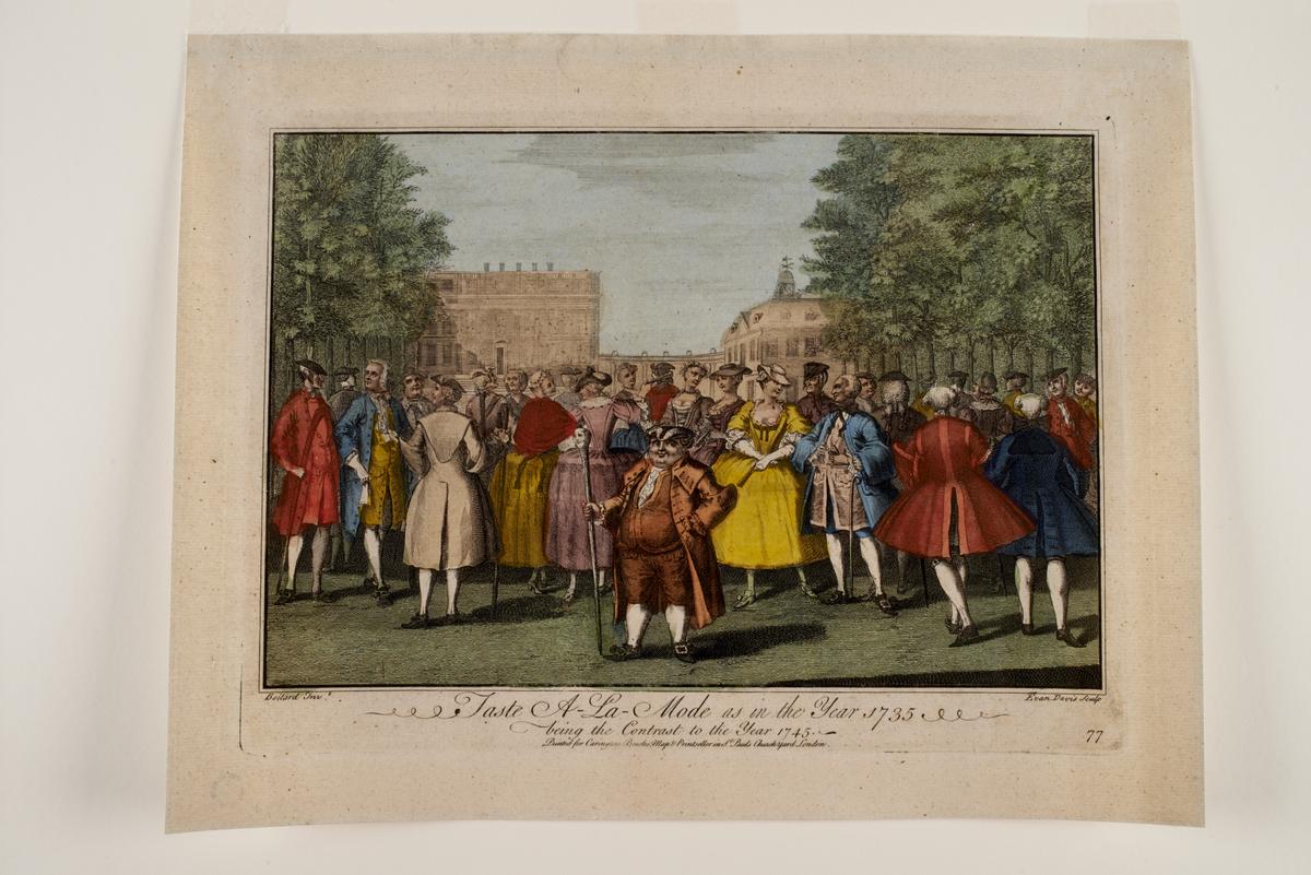 Taste A-la-Mode as in the Year 1735 | London Museum