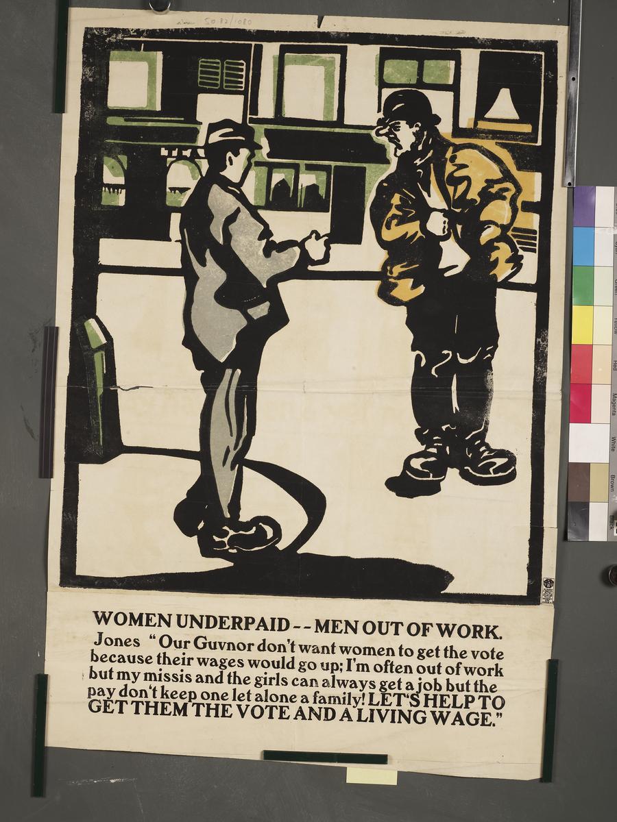 Women underpaid - men out of work | London Museum