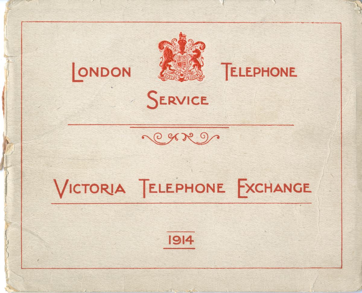 London Telephone Service Victoria Telephone Exchange | London Museum