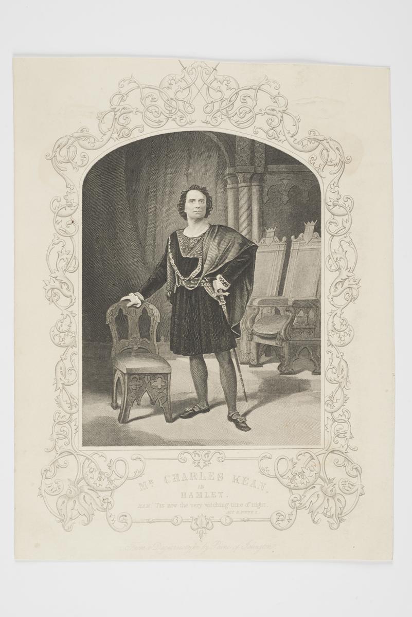Mr Charles Kean as Hamlet | London Museum