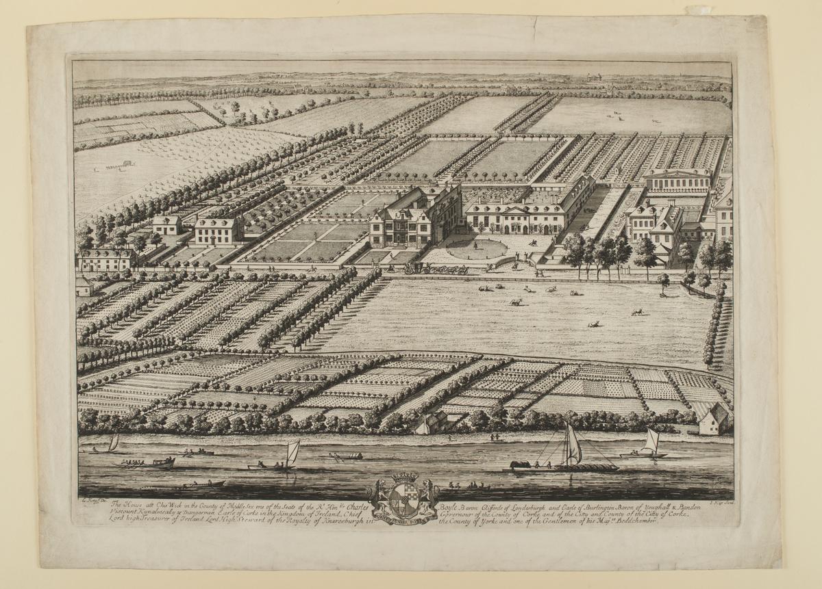 The House at Chiswick in the County of Middlesex one of the seats of ...