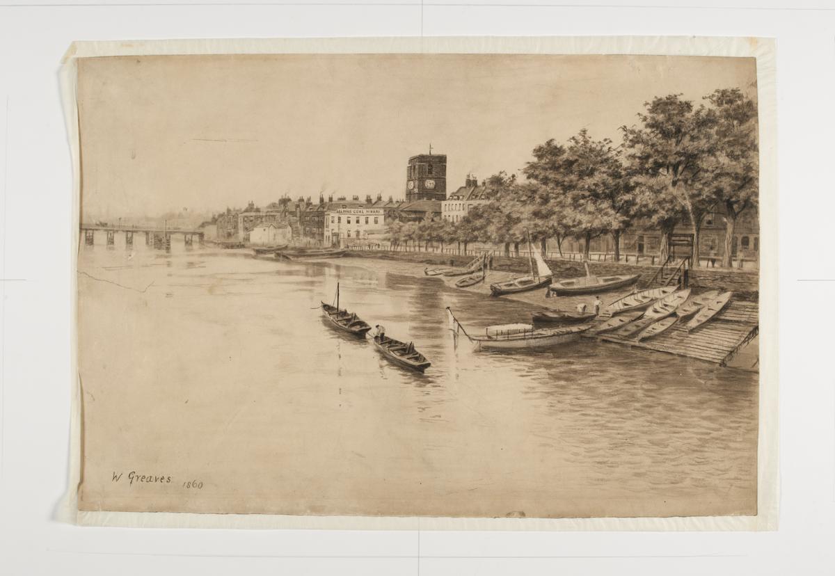 Cheyne Walk from Thames | London Museum