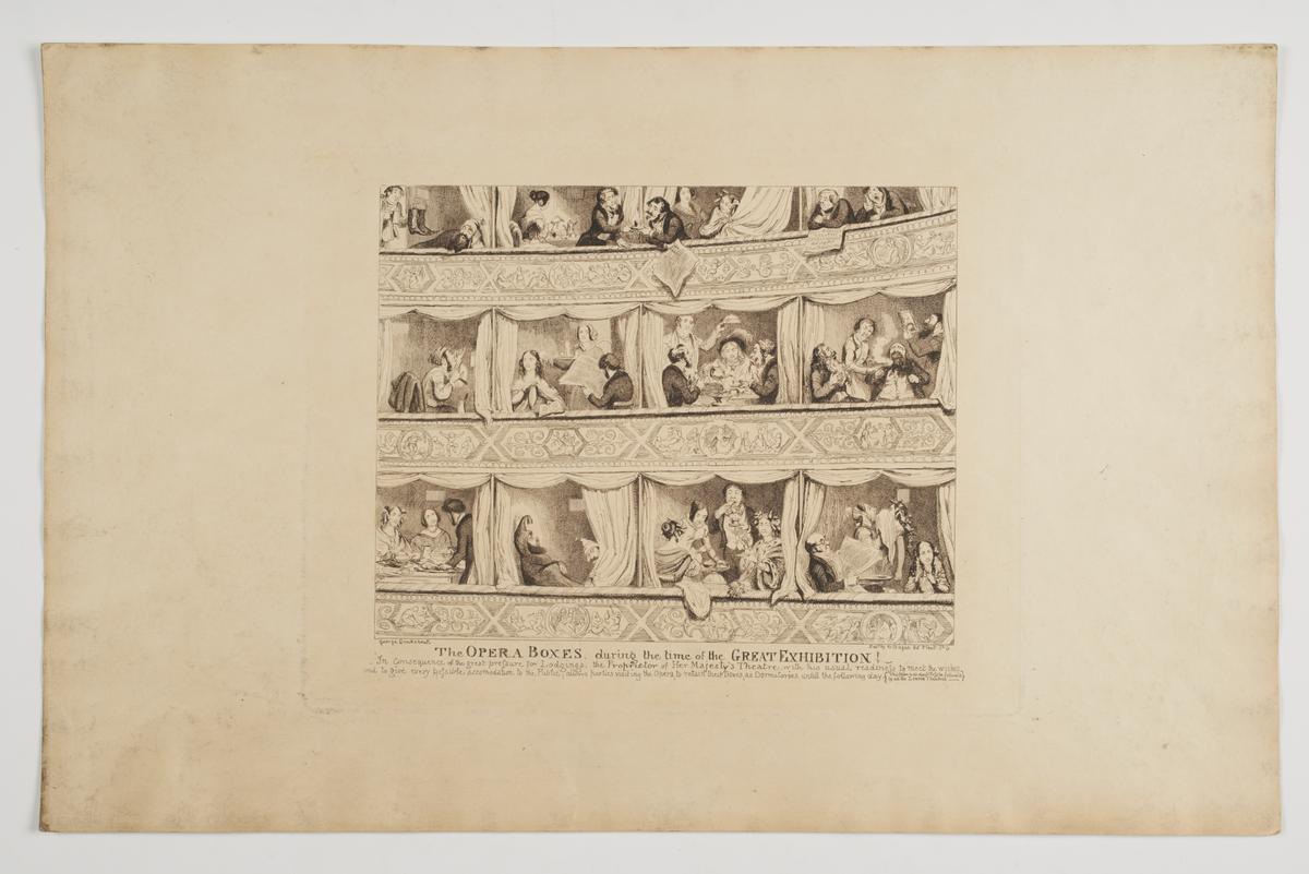 The Opera Boxes during the time of the Great Exhibition! | London Museum