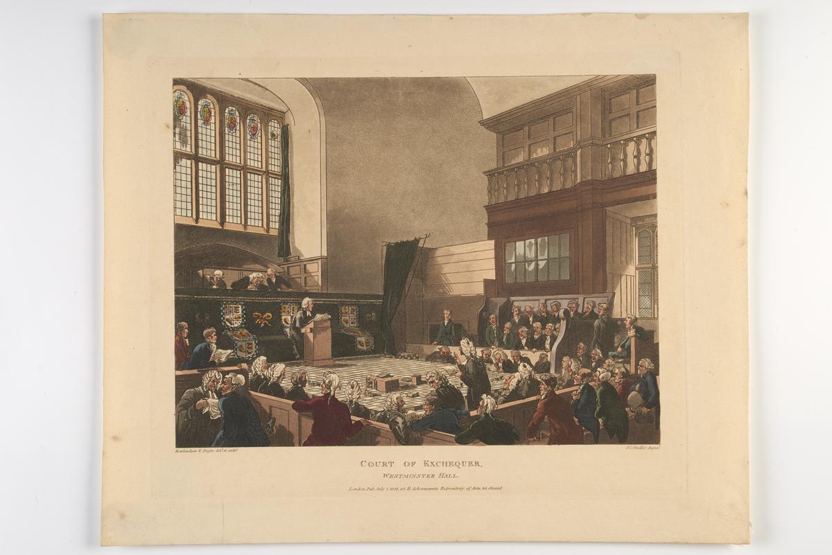 Court of Exchequer, Westminster Hall | London Museum