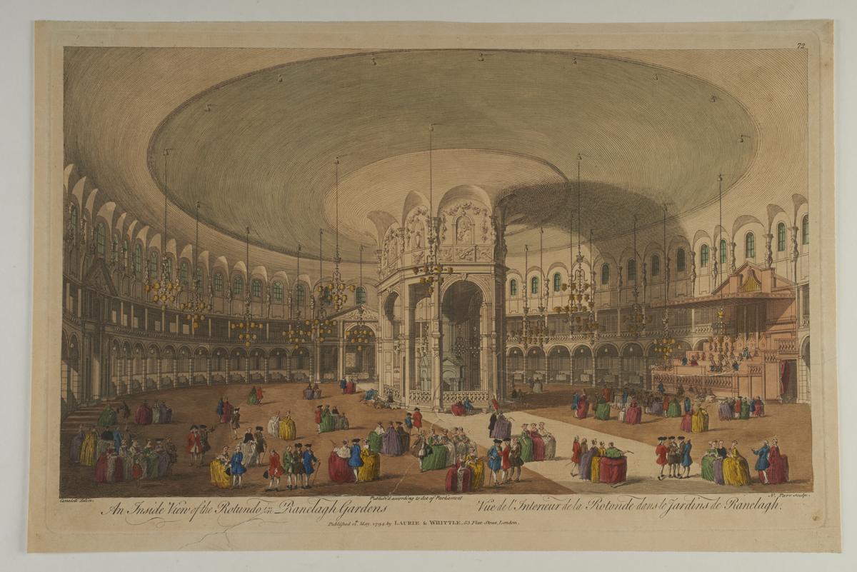 An inside view of the Rotunda in Ranelagh Gardens | London Museum