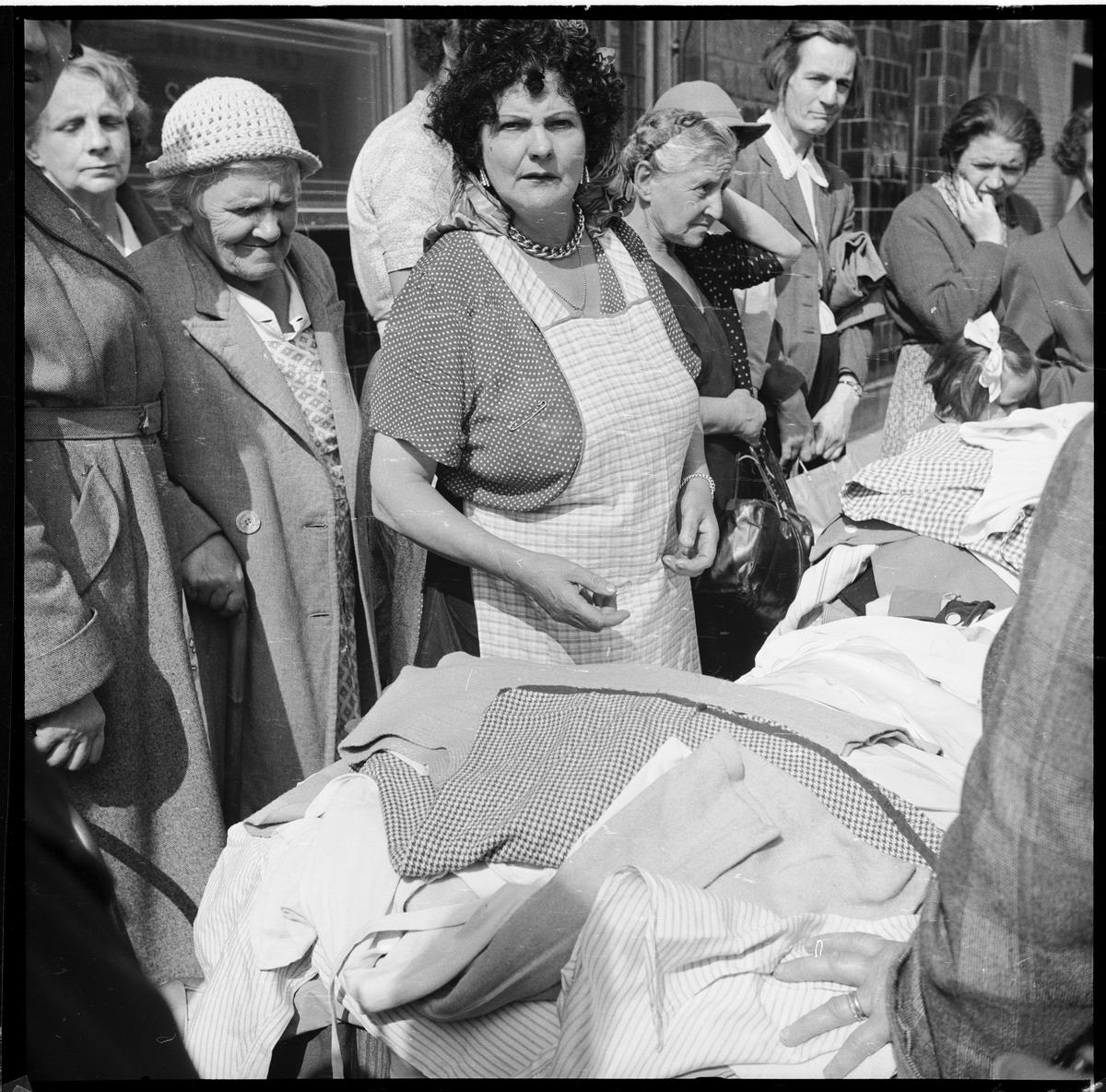Clothing stall, Chapel Street Market | London Museum
