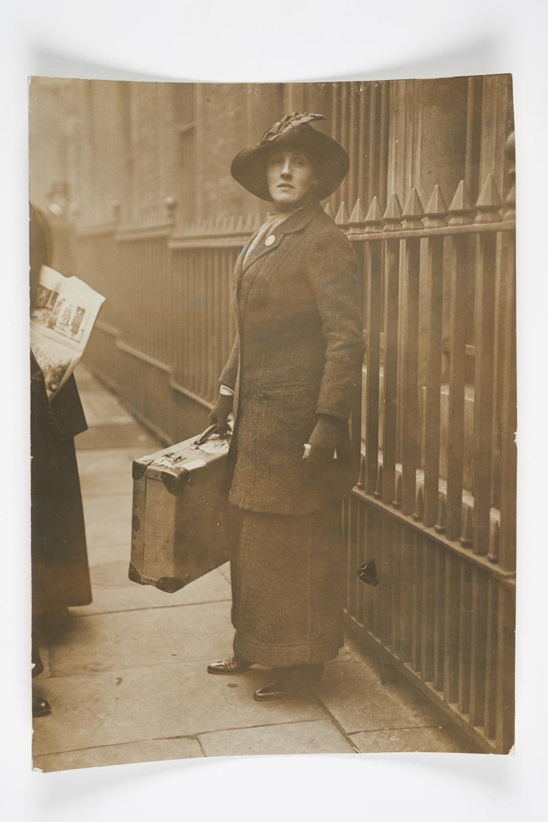 The Suffragette Lady Sybil Smith Arrives at Court | London Museum