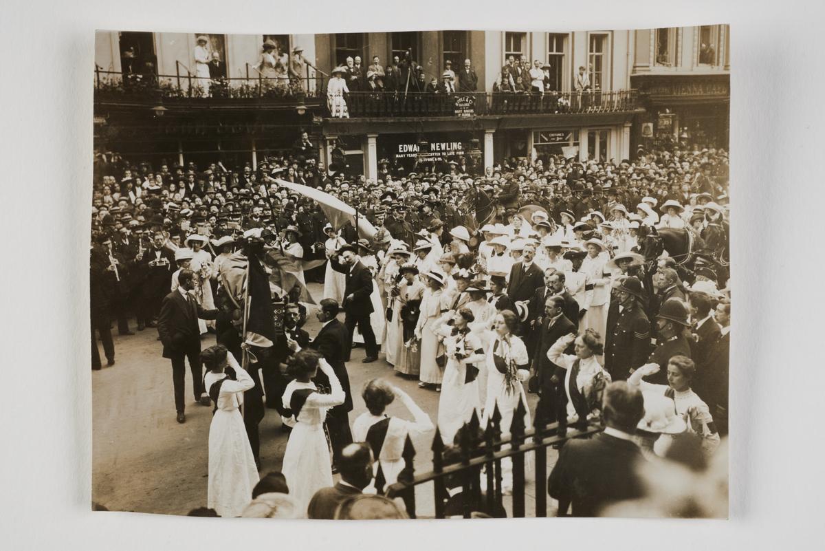 The Funeral Procession of Emily Wilding Davison, 1913 | London Museum