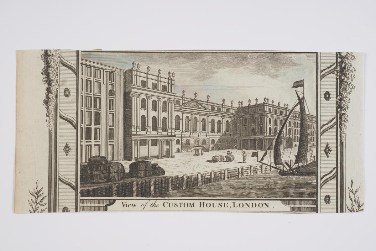 View of the Custom House, London | London Museum