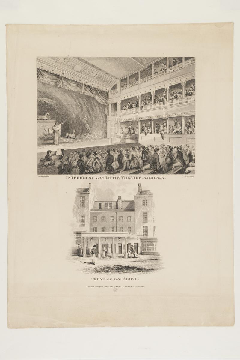 Interior of the Little Theatre, Haymarket | London Museum