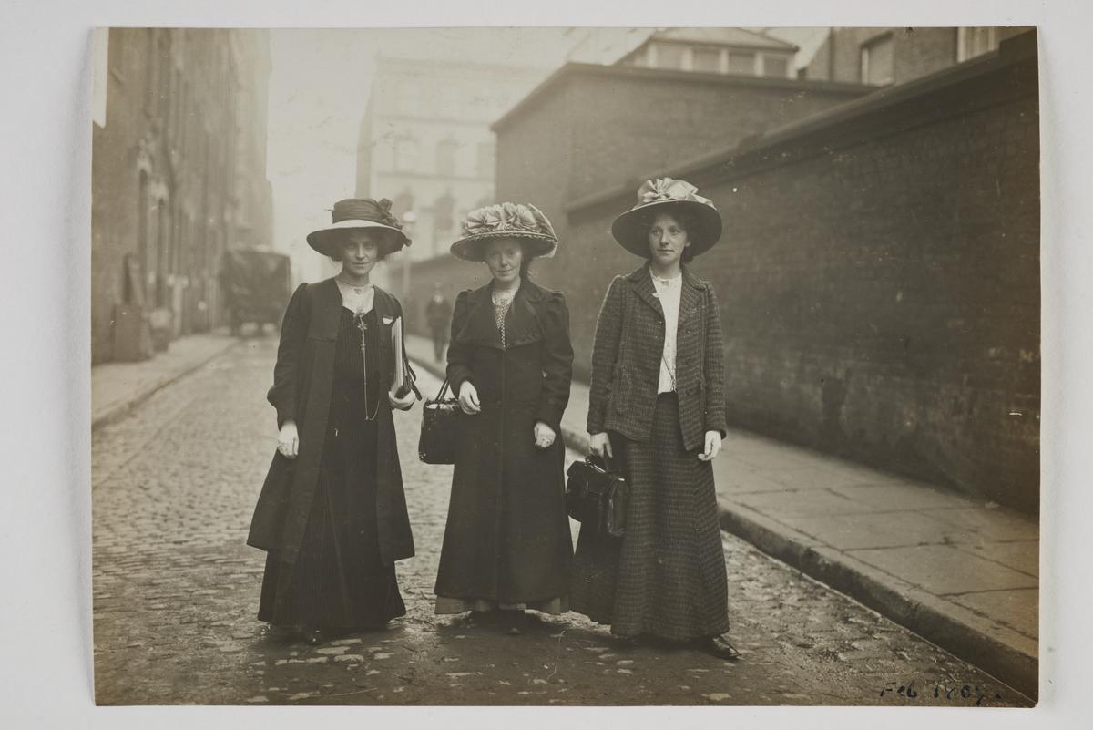 Women’s Social and Political Union Organisers Dora Marsden, Mary ...