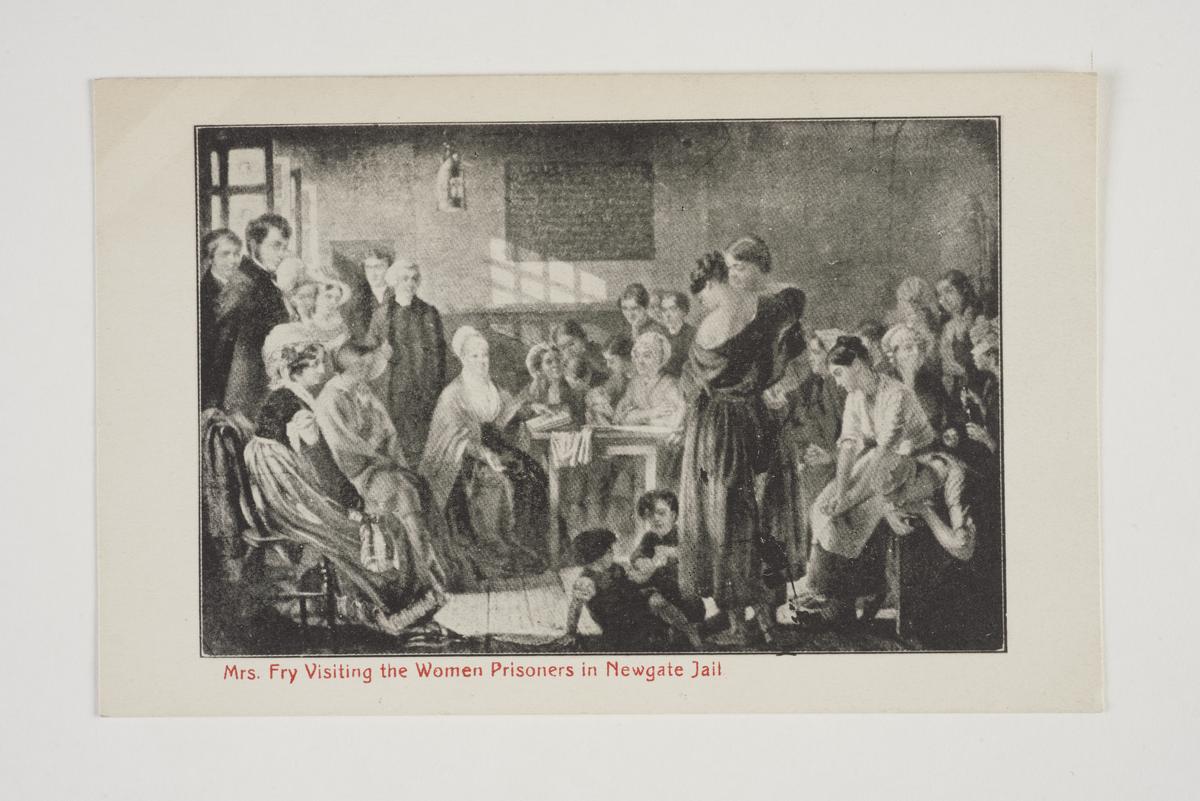 Mrs Fry Visiting the Women Prisoners in Newgate Jail | London Museum