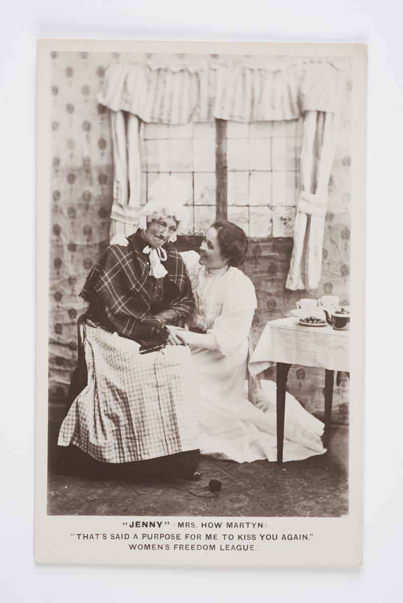 "Jenny" (Mrs How Martyn), "That's Said a Purpose For Me to Kiss You ...