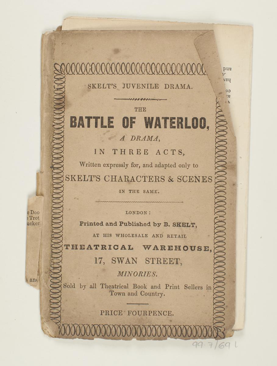 Skelt's Juvenile Drama.The Battle of Waterloo | London Museum