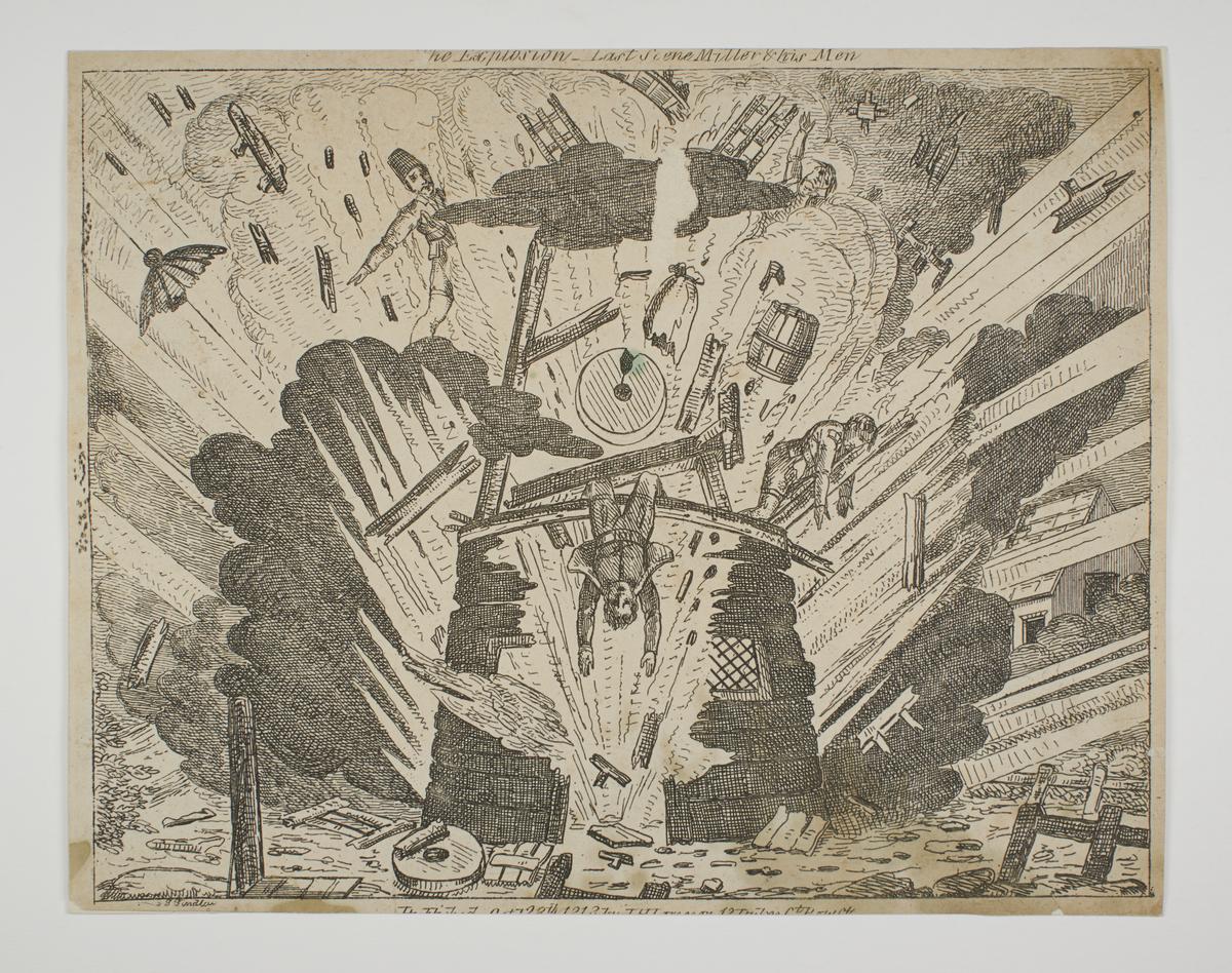 The Explosion Last Scene Miller & his Men | London Museum