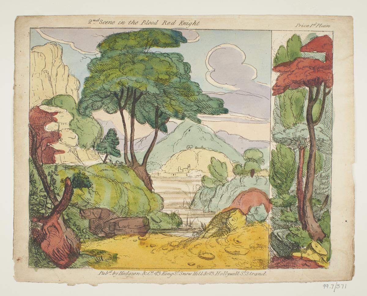 2nd Scene in the Blood Red Knight | London Museum