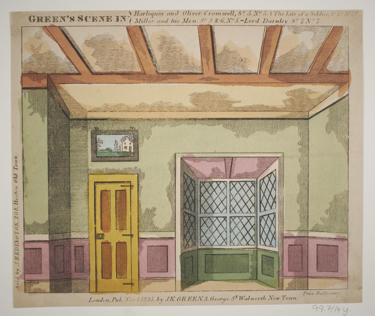 Green's Scene in The Life of a Soldier | London Museum