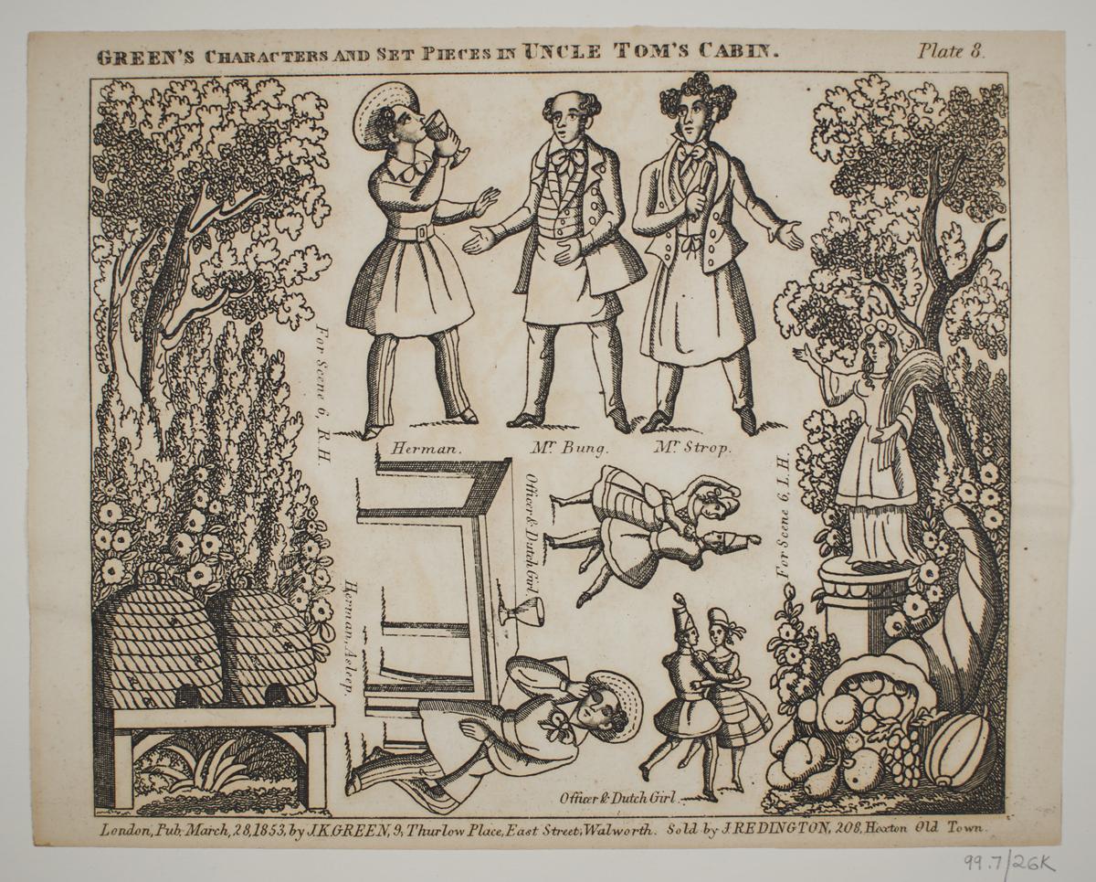 Green's Characters and Set Pieces in Uncle Tom's Cabin | London Museum