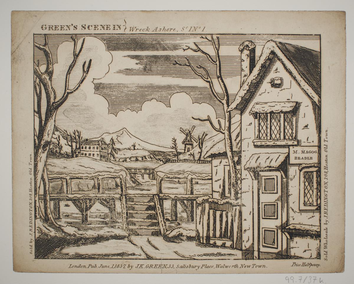 Green's Scene in Wreck Ashore | London Museum