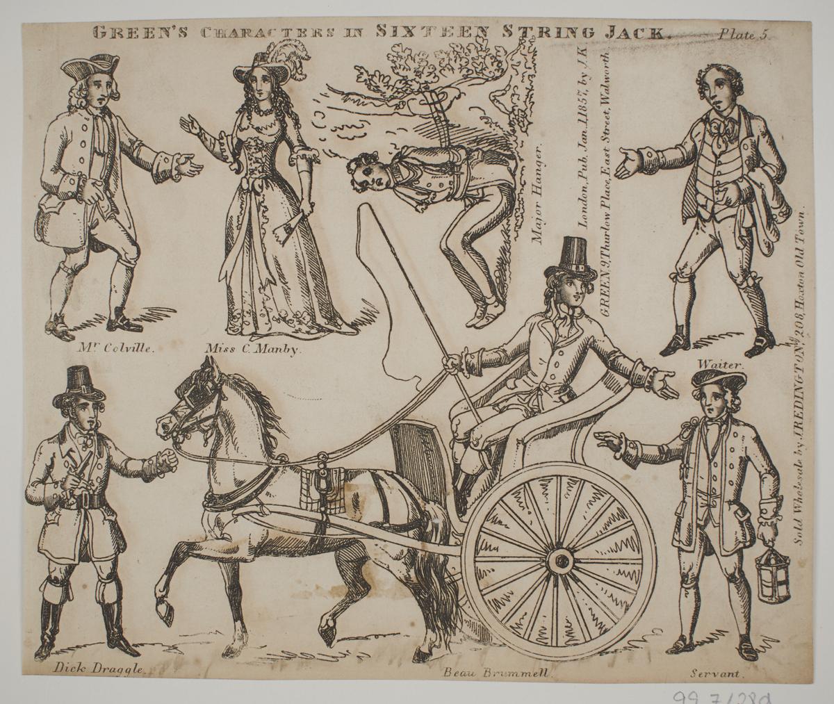 Green's Characters in Sixteen String Jack | London Museum