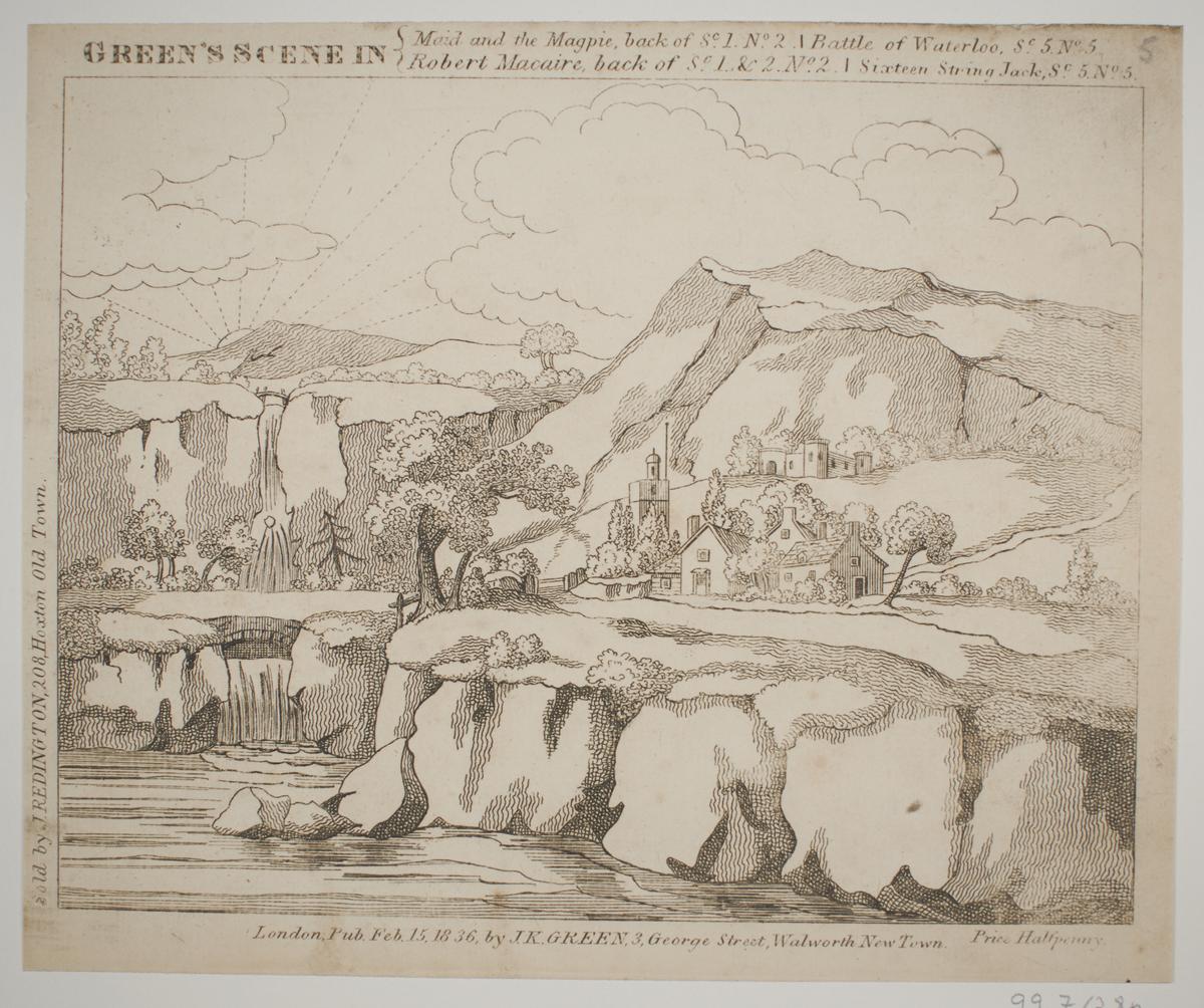 Green's Scene in Sixteen String Jack | London Museum