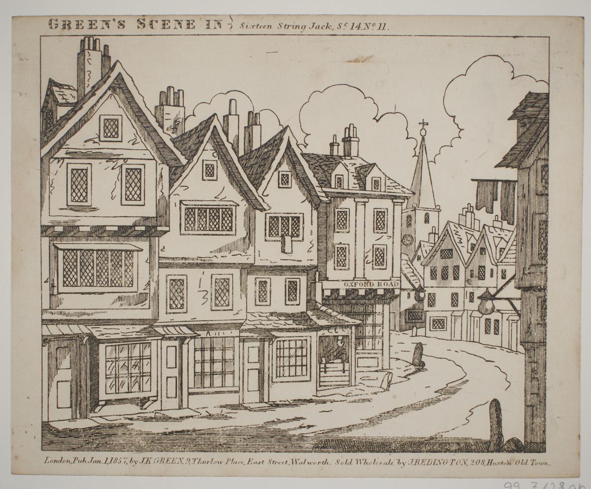 Green's Scene in Sixteen String Jack | London Museum