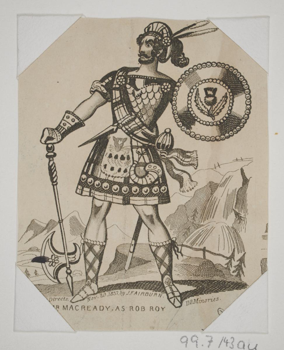 Mr Macready as Rob Roy | London Museum