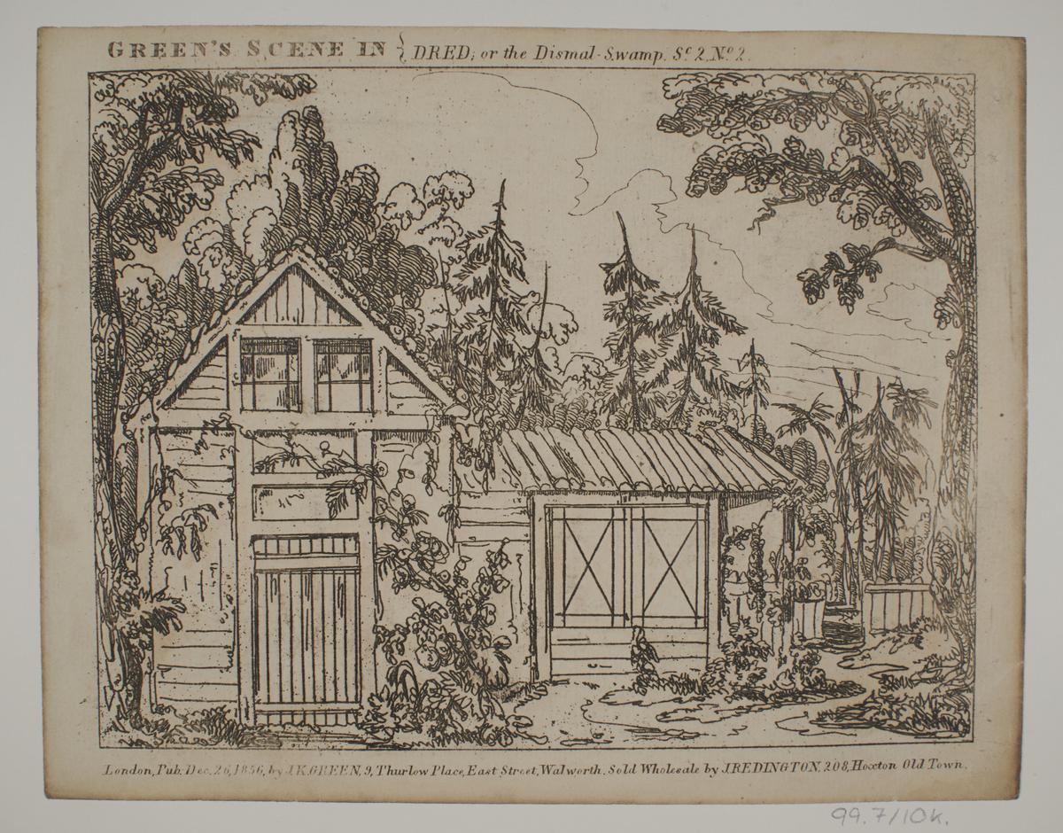 Green's Scene in Dred, The Freemen of the Dismal Swamp Sc.2.No.2 ...