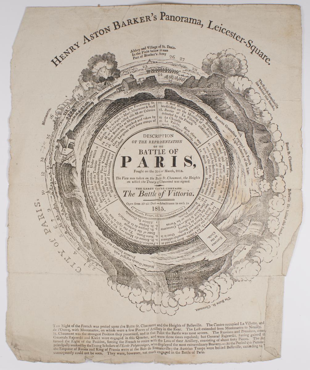 Handbill, flyer | London Museum