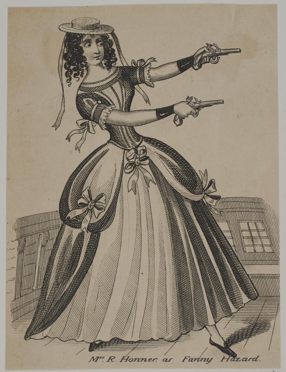 Mrs R.Honner as Fanny Hazard | London Museum