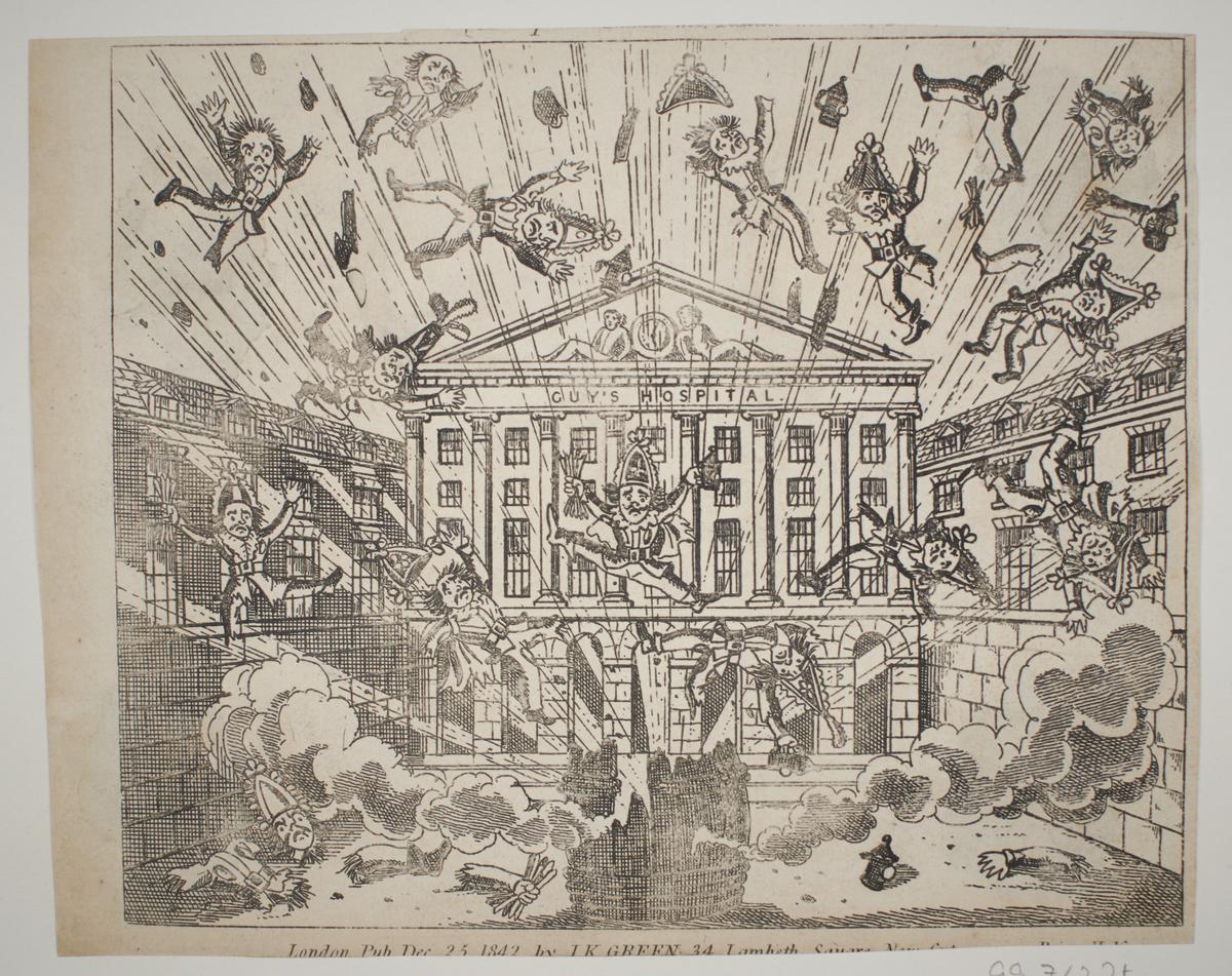 Green's Scene in Harlequin and Riddle-Me, Riddle-Me-Ree | London Museum