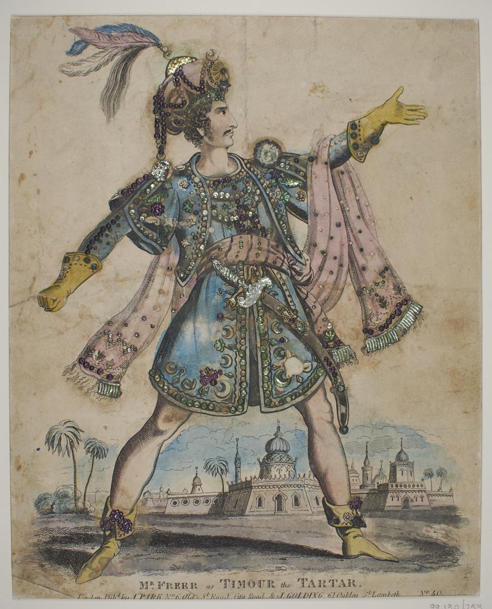 Mr Freer as Timour the Tartar | London Museum