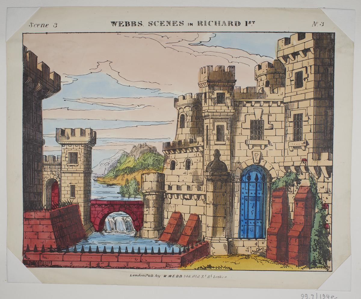 Webbs Scenes in Richard 1st | London Museum