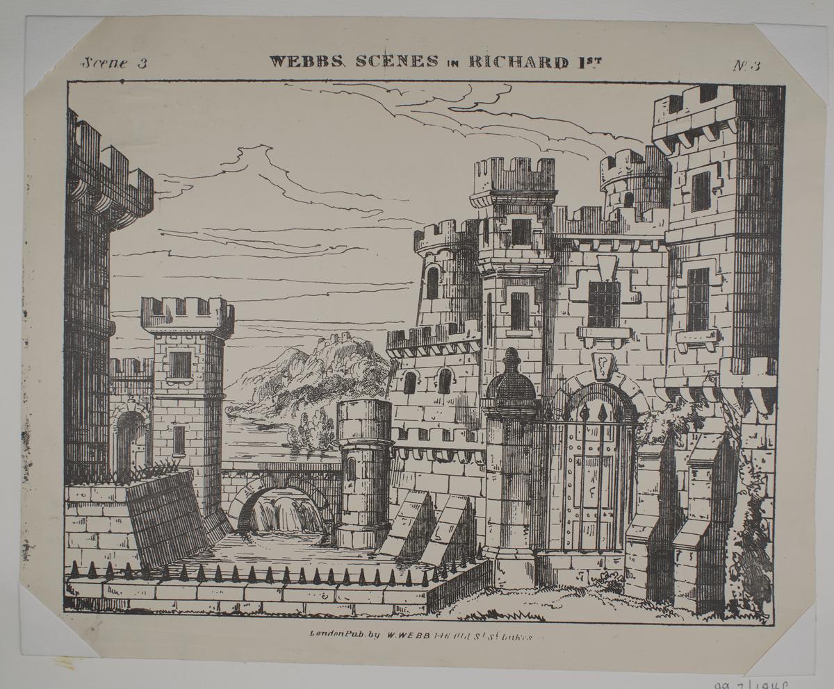 Webbs Scenes in Richard 1st | London Museum