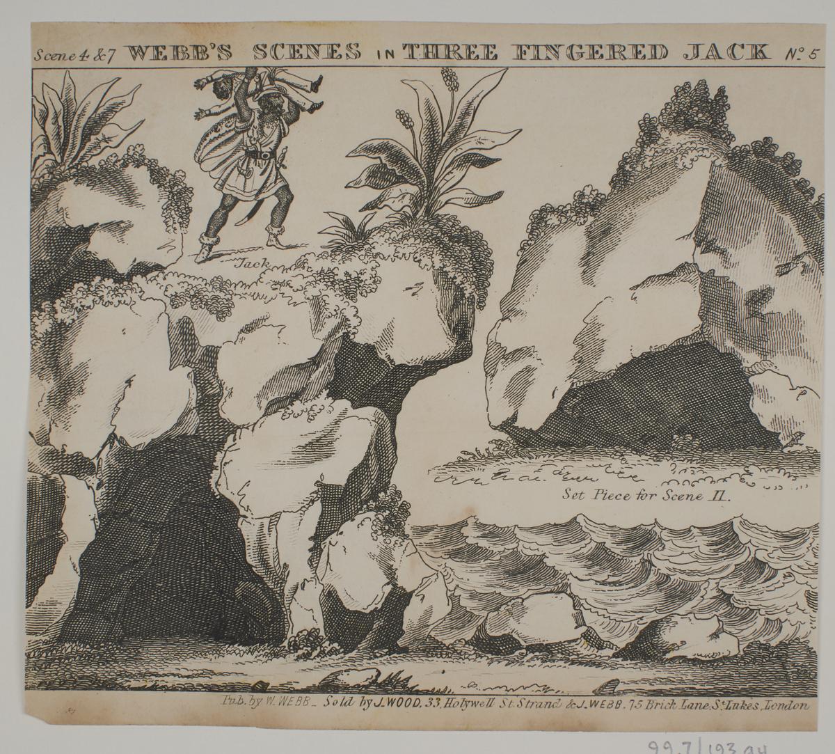 Webb's Scenes in Three Fingered Jack | London Museum