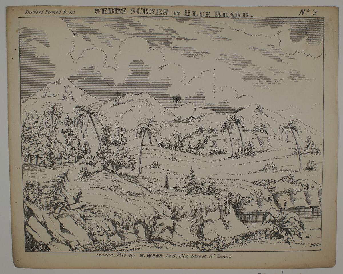 Webb's Scenes in Blue Beard | London Museum