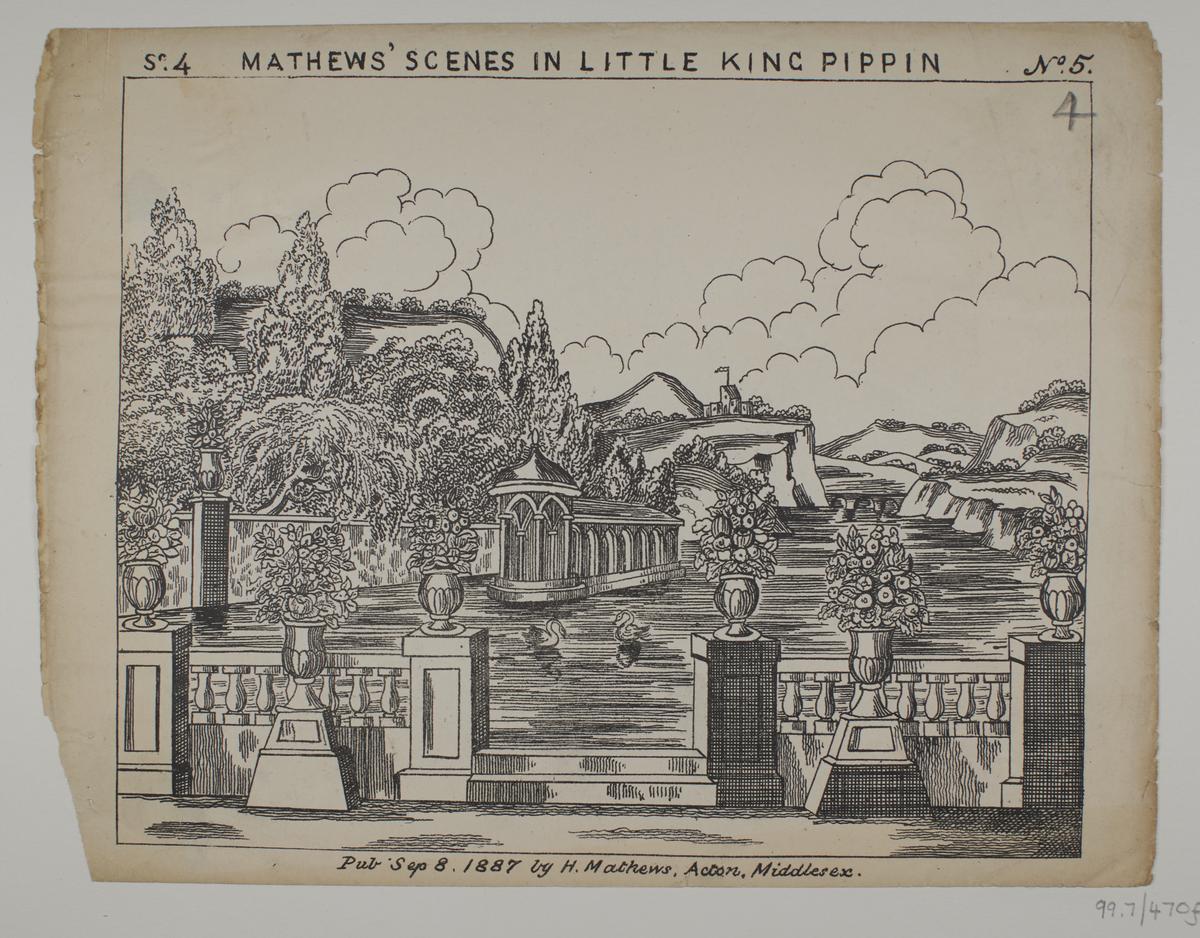 Matthews' Scenes in Little King Pippin | London Museum