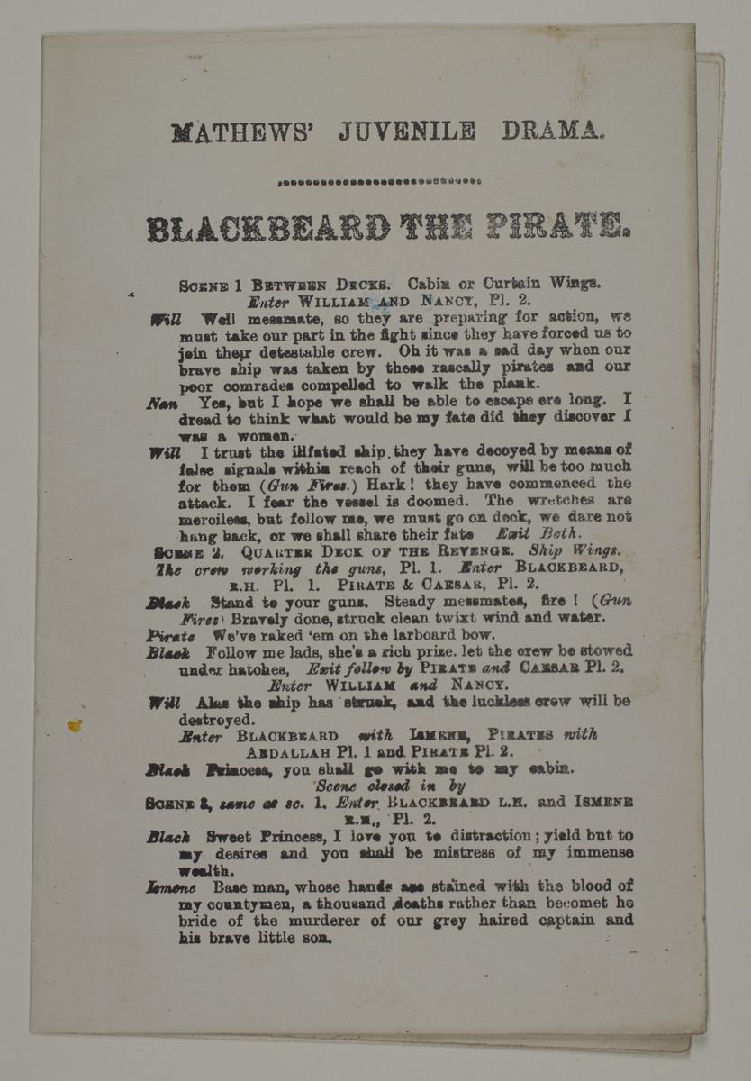 Blackbeard the Pirate | London Museum