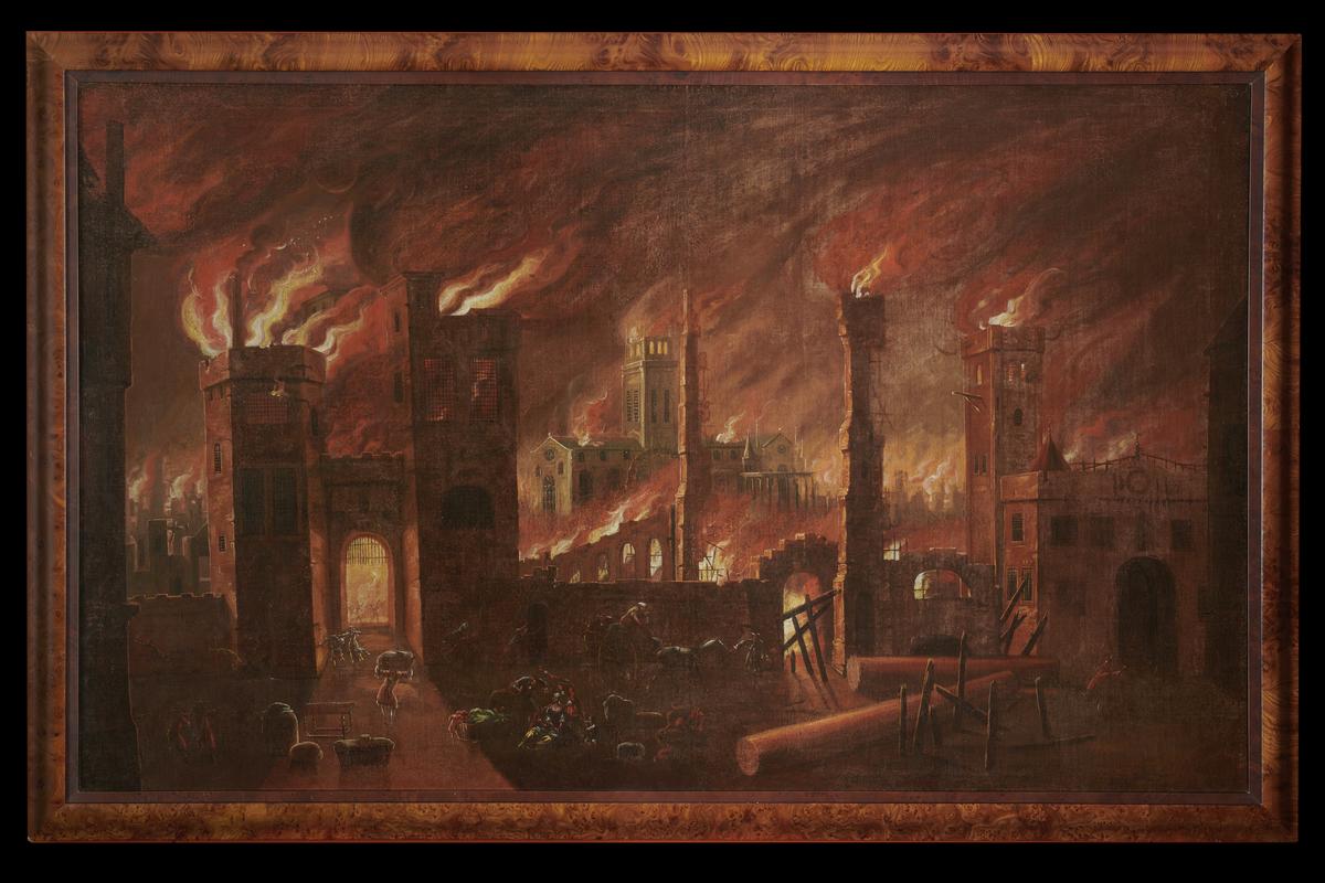 The Great Fire of London, 1666 | London Museum